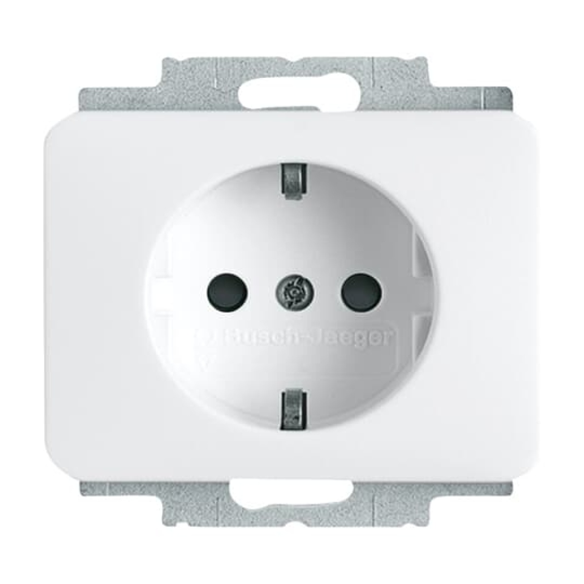 SCHUKO socket insert Safety Shutter studio white - alpha | Nortécnica
