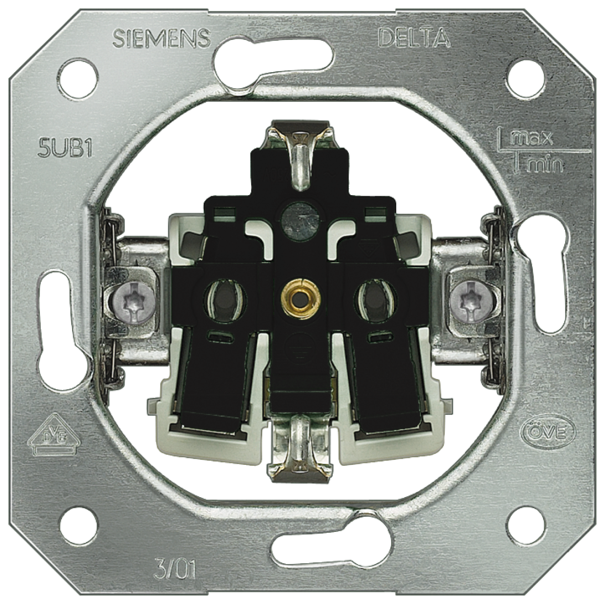 DELTA insert SCHUKO socket outlet, connection terminal 2mm², without ...