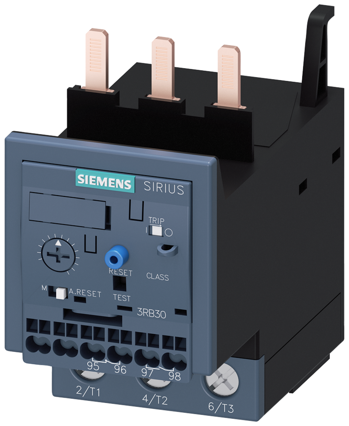 Overload relay 12.5-50 A for motor protection, Class 20E | Nortécnica