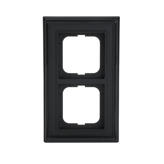 Cover frame 2-gang anthracite - Busch-Dynasty | Nortécnica