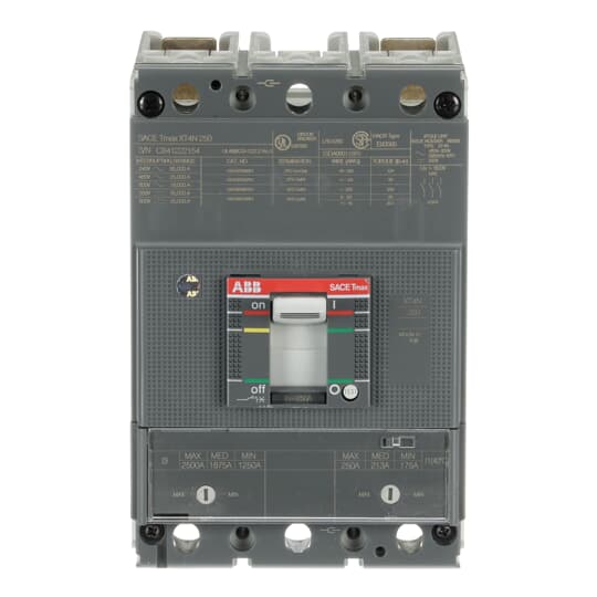 XT4N 250 TMF 250-2500 2p F F ULCSA | Nortécnica